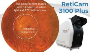 The launch of the RetiCam 3100 Plus Ultra Widefield Retinal Camera by ...